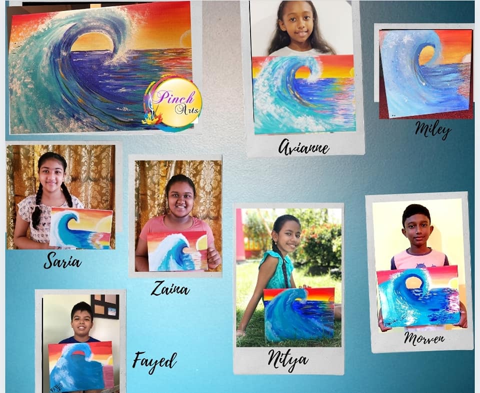 .Art Classes- PAINTING- Zoom Virtual – Pinch GY